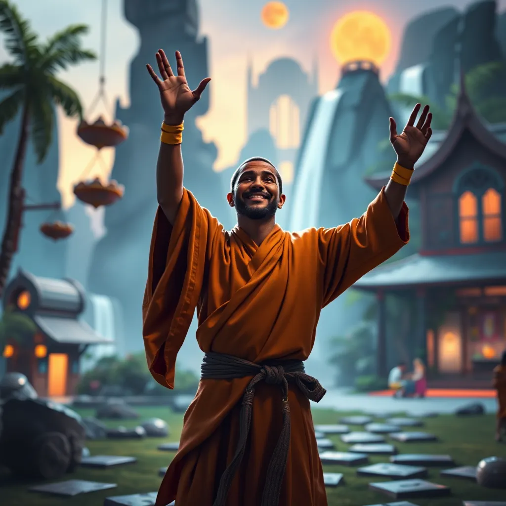 Late Night Achievement: Becoming a Monk in the Game : LevelUpTalk
