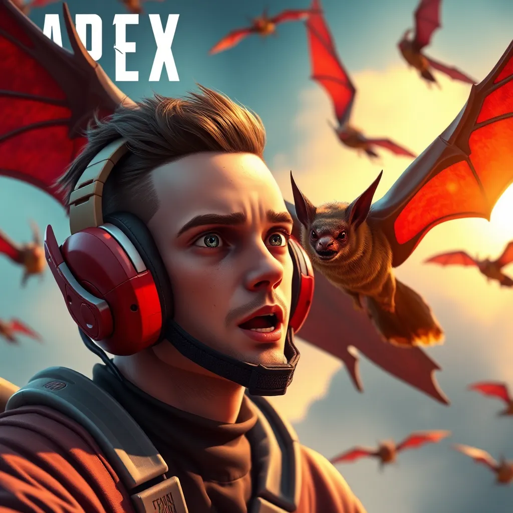 Player Surprised by Bats in Latest Apex Game : LevelUpTalk