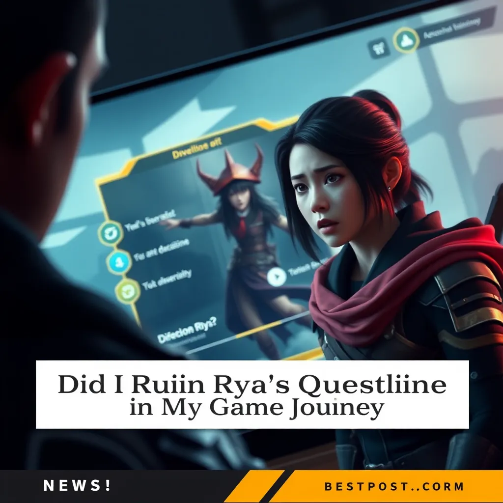 Did I Ruin Rya's Questline in My Game Journey? : LevelUpTalk