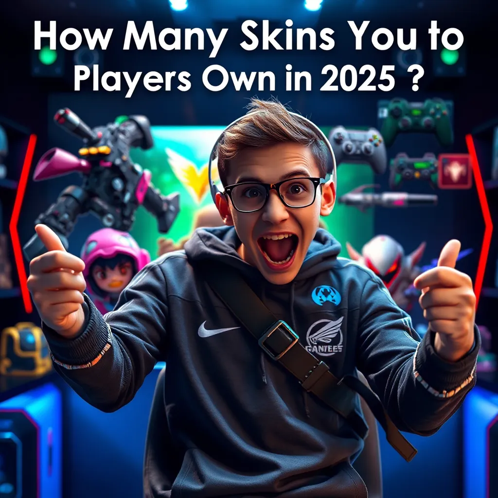 How Many Skins Do Players Own in 2025? : LevelUpTalk