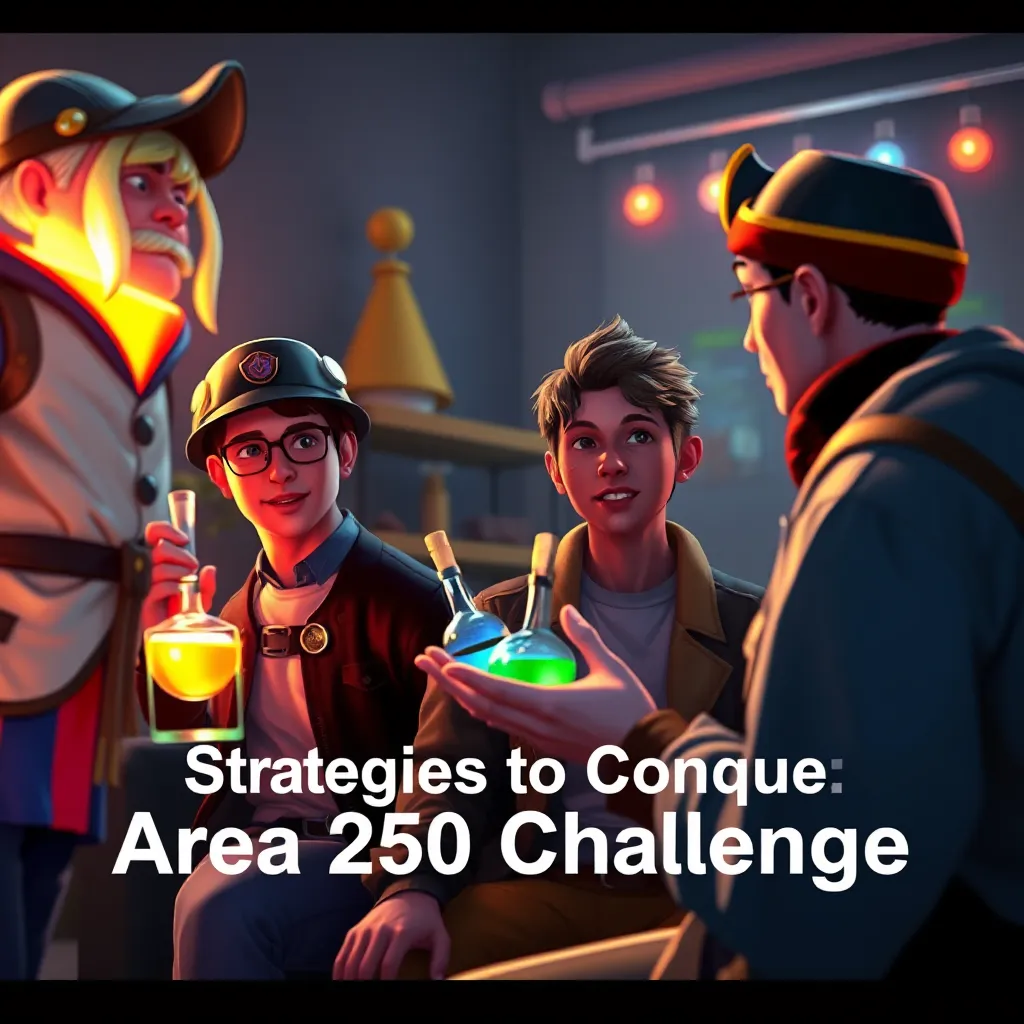 Strategies to Conquer Area 250 Challenge in Game : LevelUpTalk