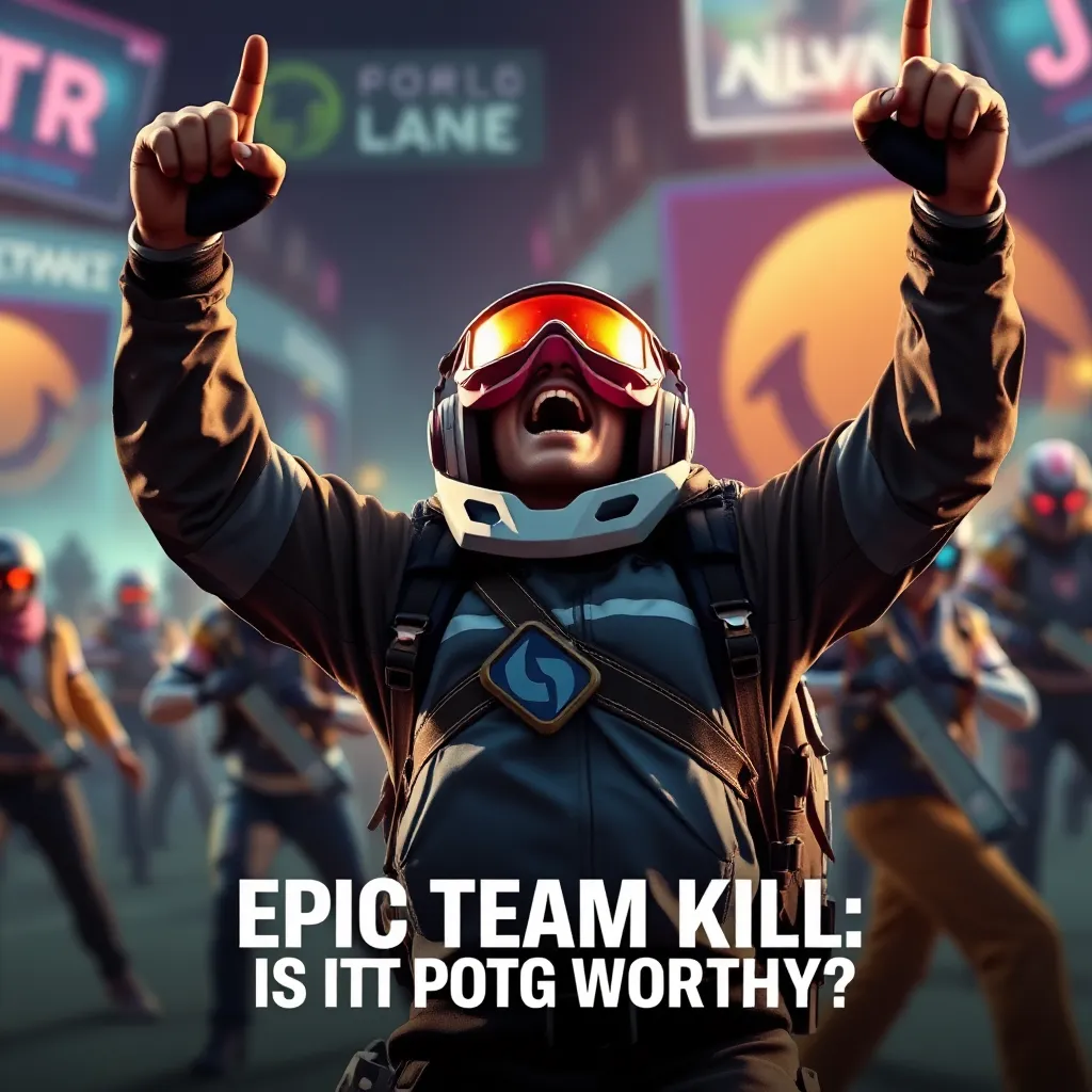 Epic Team Kill: Is It POTG Worthy? : LevelUpTalk