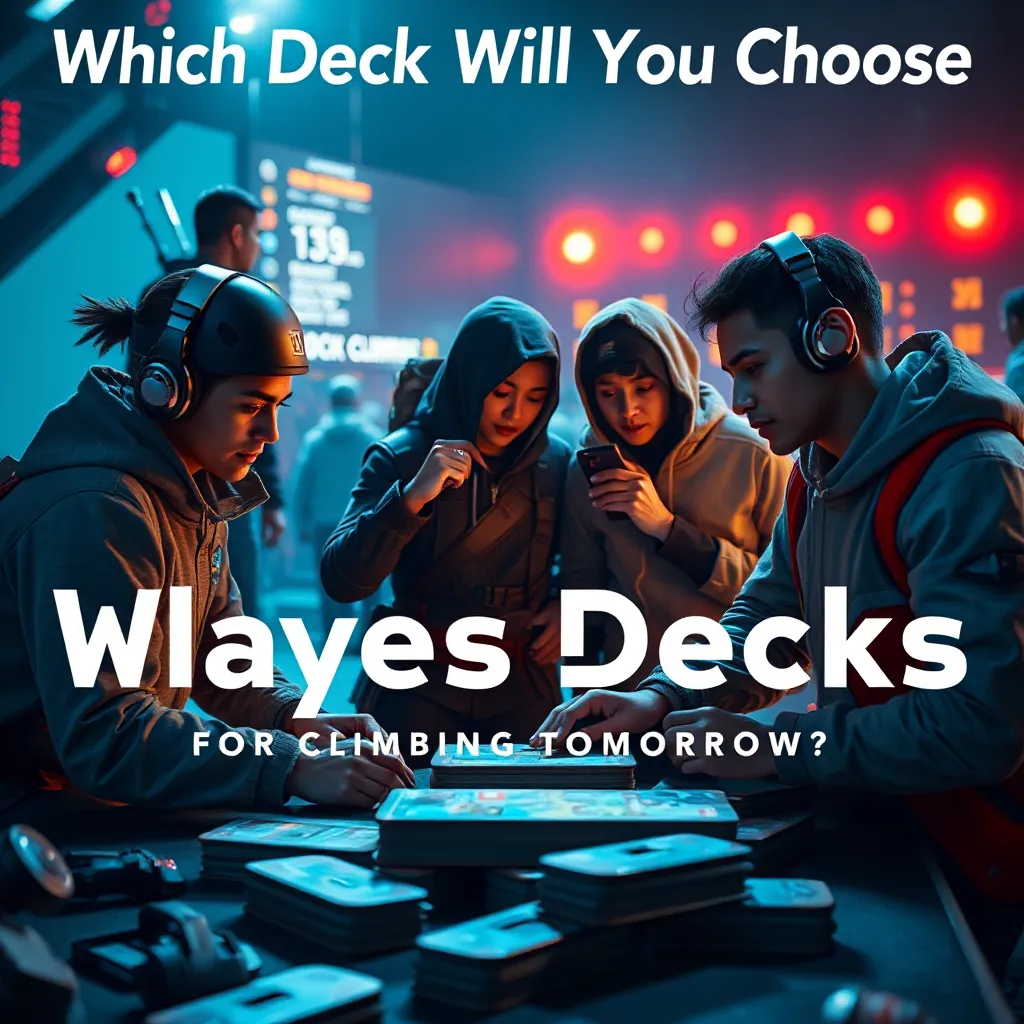 Which Deck Will You Choose for Climbing Tomorrow? : LevelUpTalk