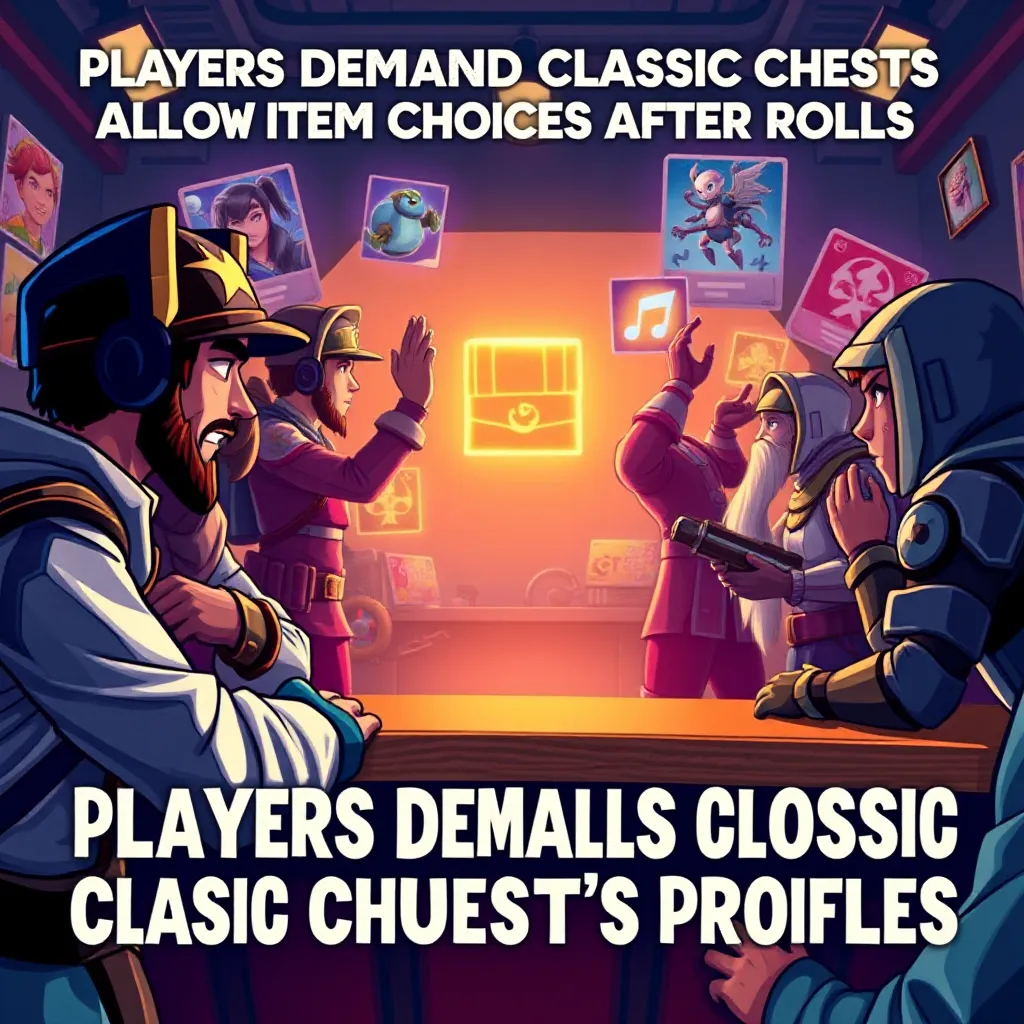 Players Demand Classic Chests Allow Item Choices After Rolls : LevelUpTalk