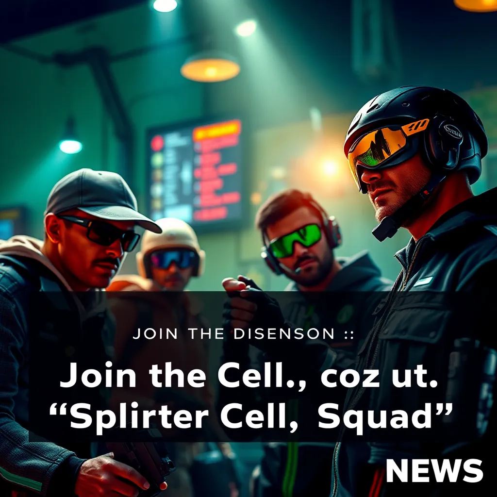 Join the Discussion: What's Your Take on Splinter Cell Squad? : LevelUpTalk