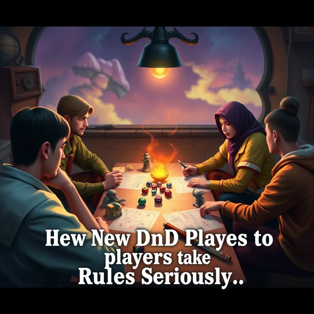 How to Get New DnD Players to Take Rules Seriously : LevelUpTalk
