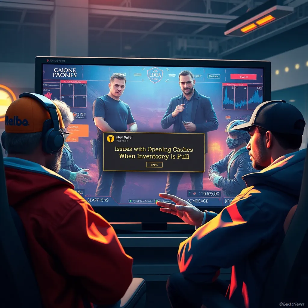 Issues with Opening Caches When Inventory is Full : LevelUpTalk
