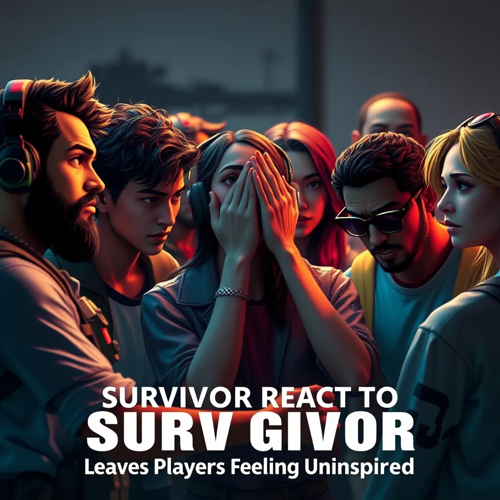 Survivor Event Leaves Players Feeling Uninspired : LevelUpTalk