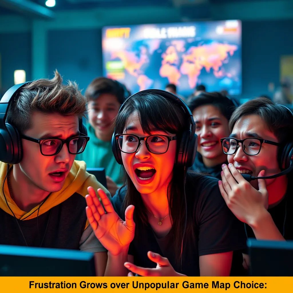 Frustration Grows Over Unpopular Game Map Choice : LevelUpTalk