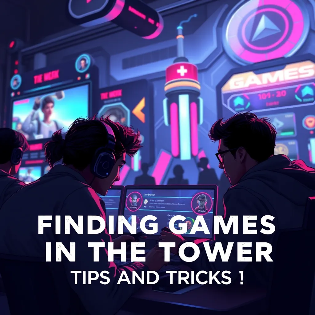 Finding Games in The Tower: Tips and Tricks : LevelUpTalk