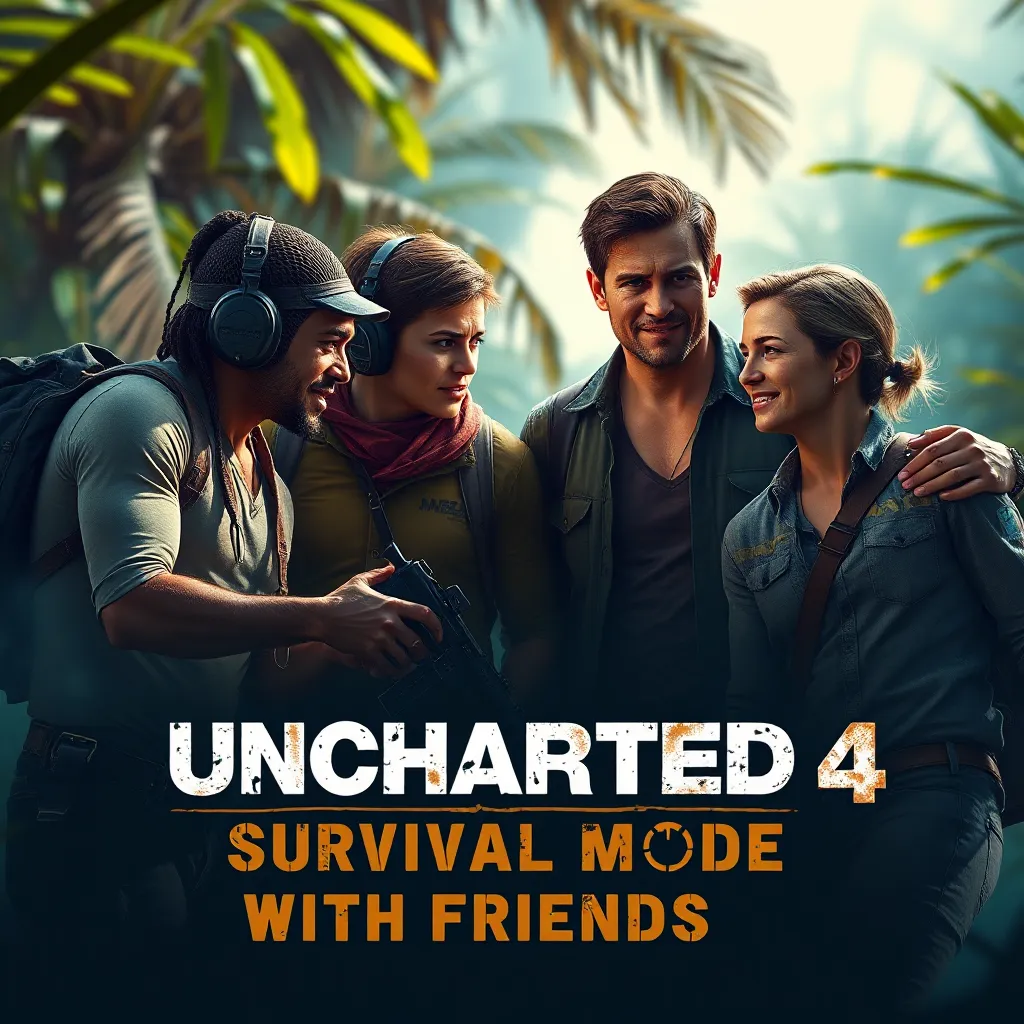 Unlocking Uncharted 4 Survival Mode Trophies with Friends : LevelUpTalk