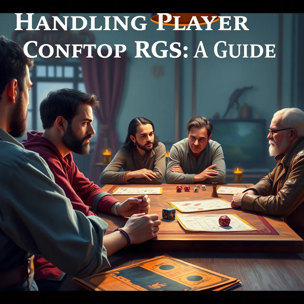 Handling Player Conflicts in Tabletop RPGs: A Guide : LevelUpTalk