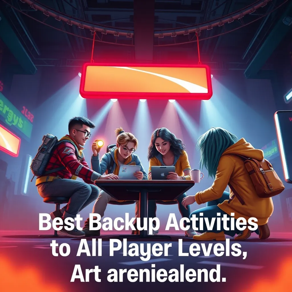 Best Backup Activities for All Player Levels Revealed : LevelUpTalk