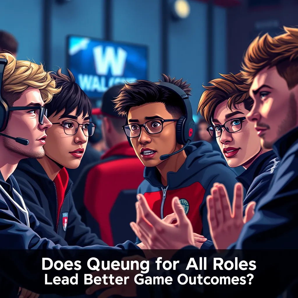 Does Queuing All Roles Lead to Better Game Outcomes? : LevelUpTalk