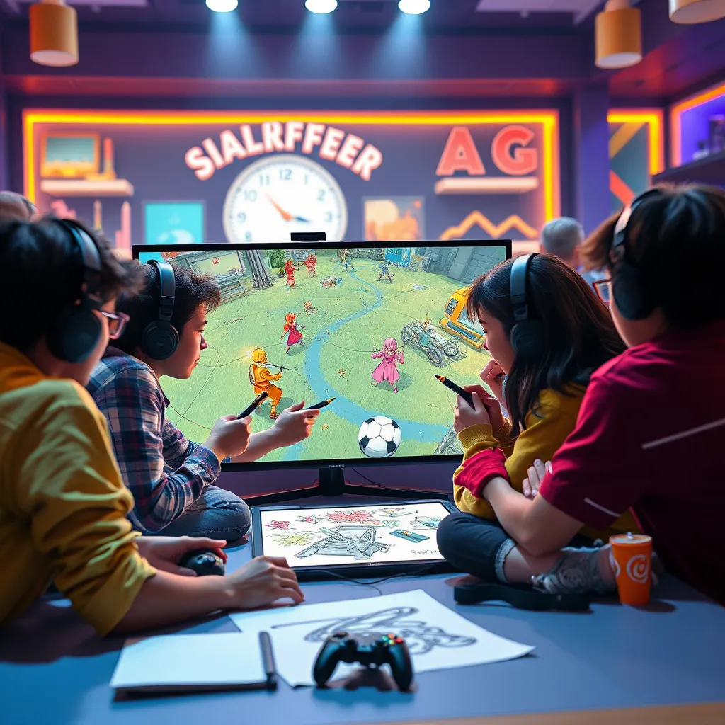 Game Fans Share Unique Drawing Experiences in Gameplay : LevelUpTalk