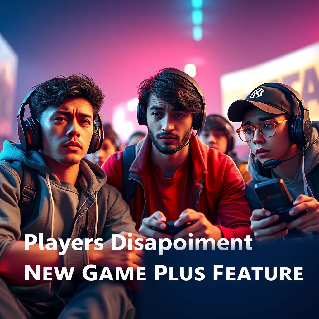Players Disappointed Over Lack of New Game Plus Feature : LevelUpTalk