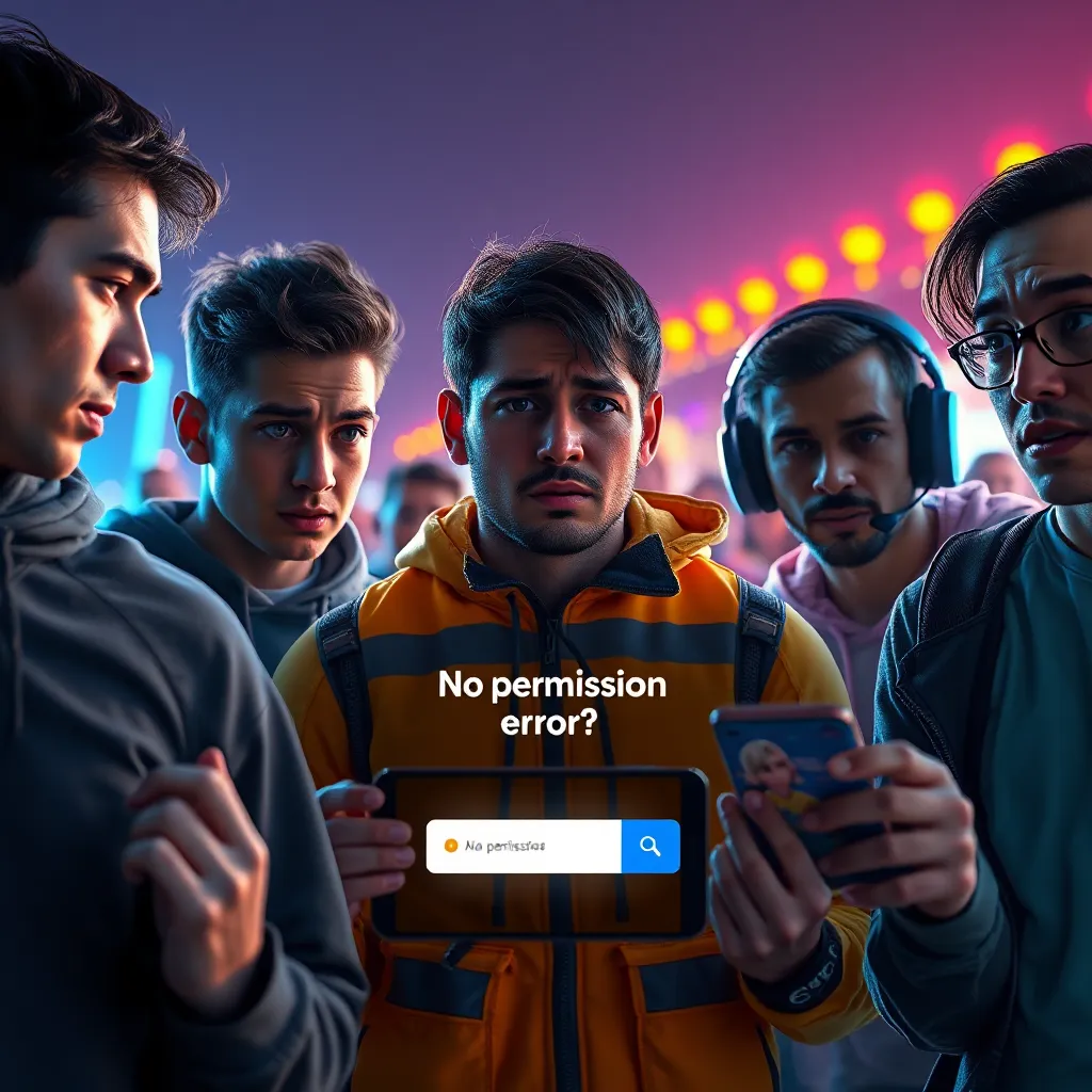 No Permission Error Stops Users From Enjoying Content : LevelUpTalk