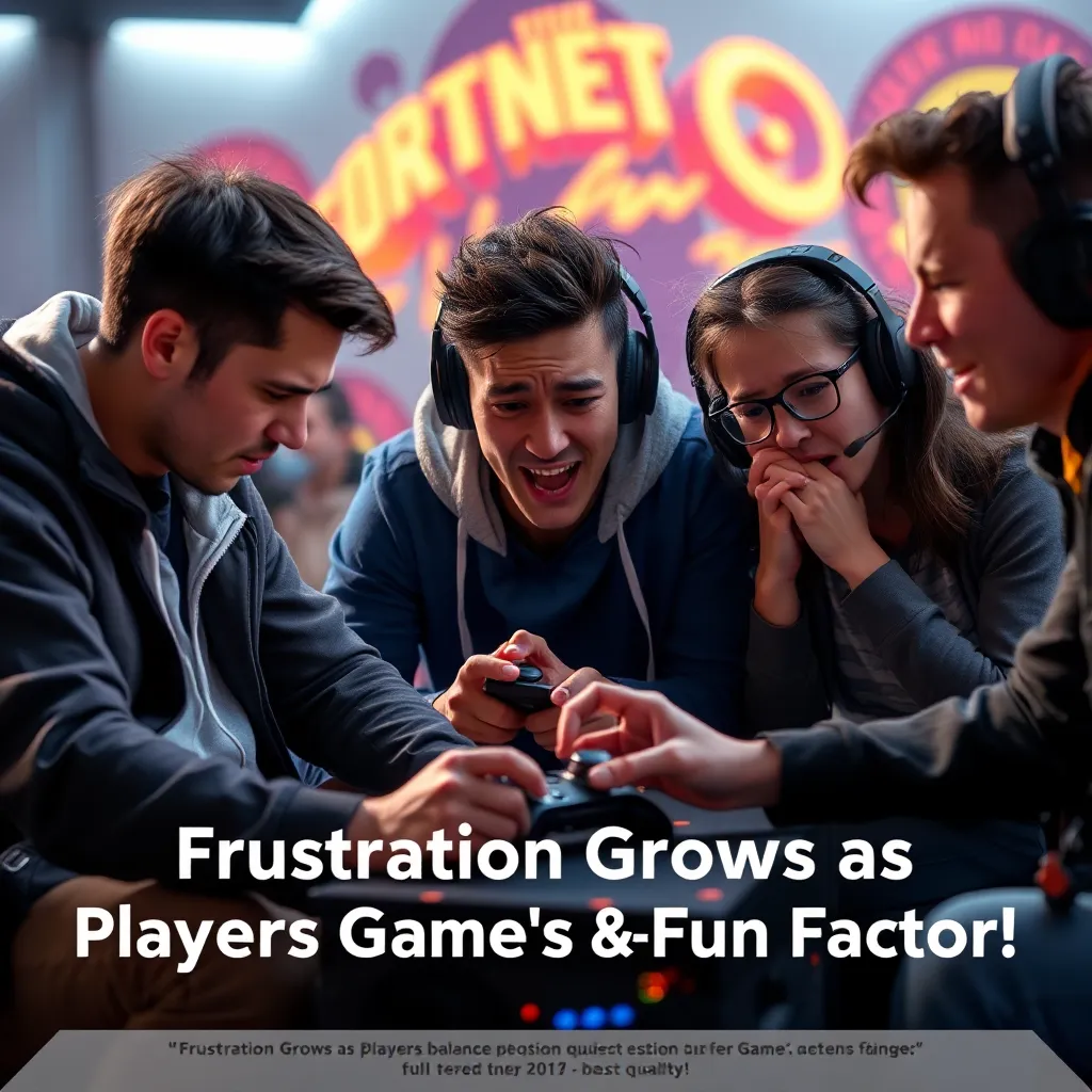 Frustration Grows as Players Question Game's Fun Factor : LevelUpTalk