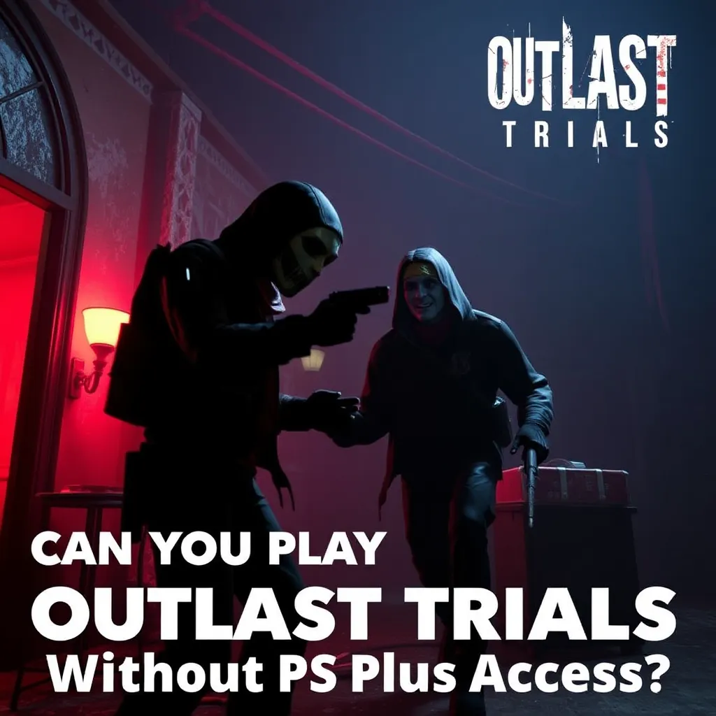 Can You Play Outlast Trials Without PS Plus Access? : LevelUpTalk