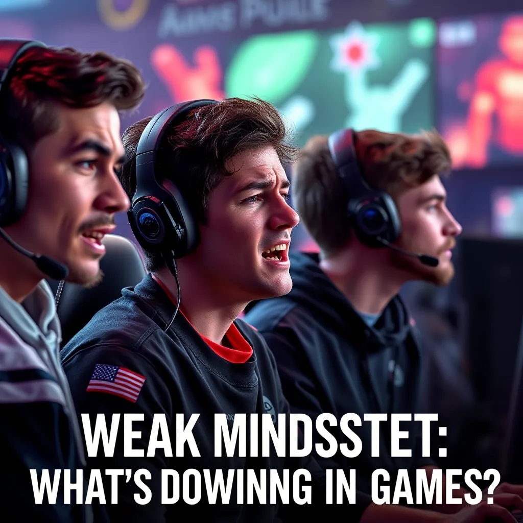 Weak Mindset Players: What's Going on in Games? : LevelUpTalk