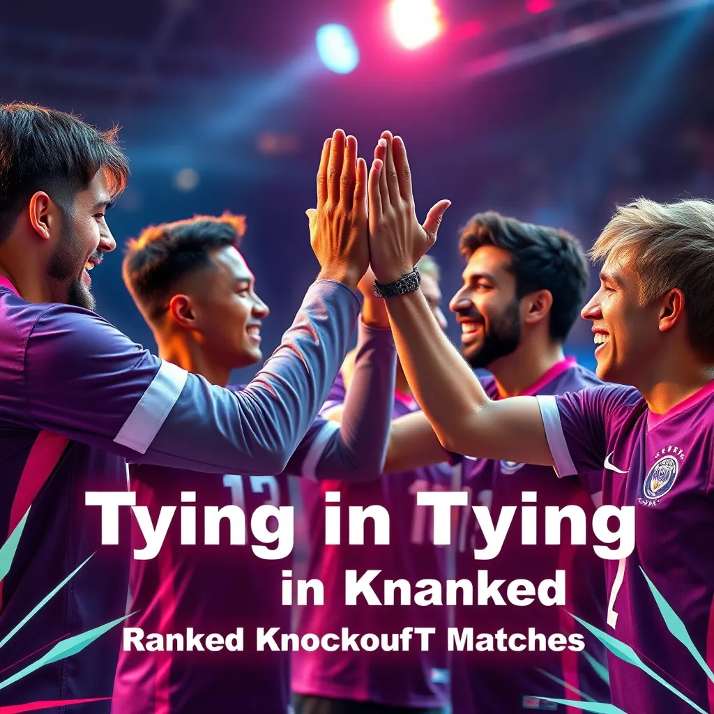 Key Insights on Tying in Ranked Knockout Matches : LevelUpTalk
