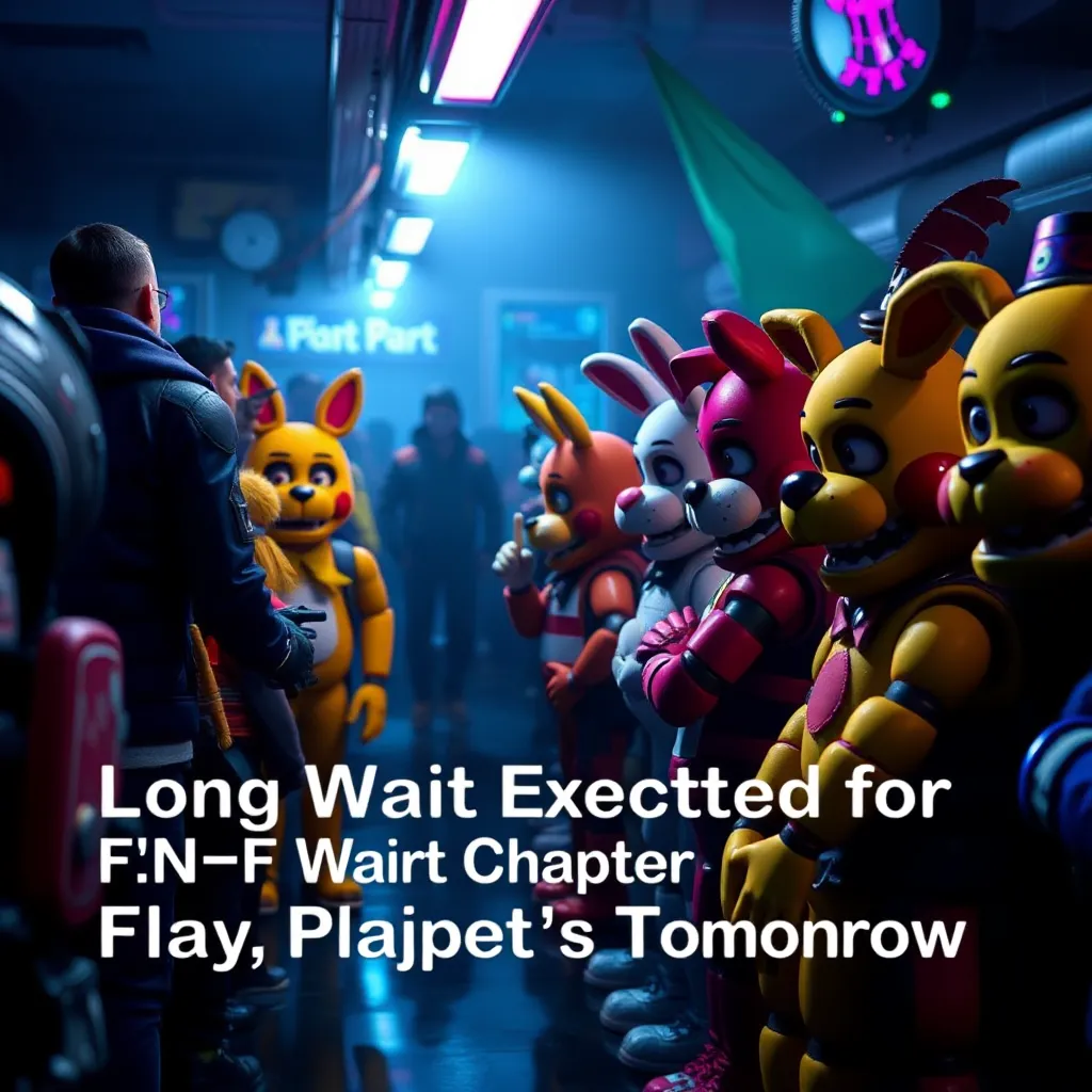 Long Wait Expected for FNAF Chapter Play Tomorrow : LevelUpTalk