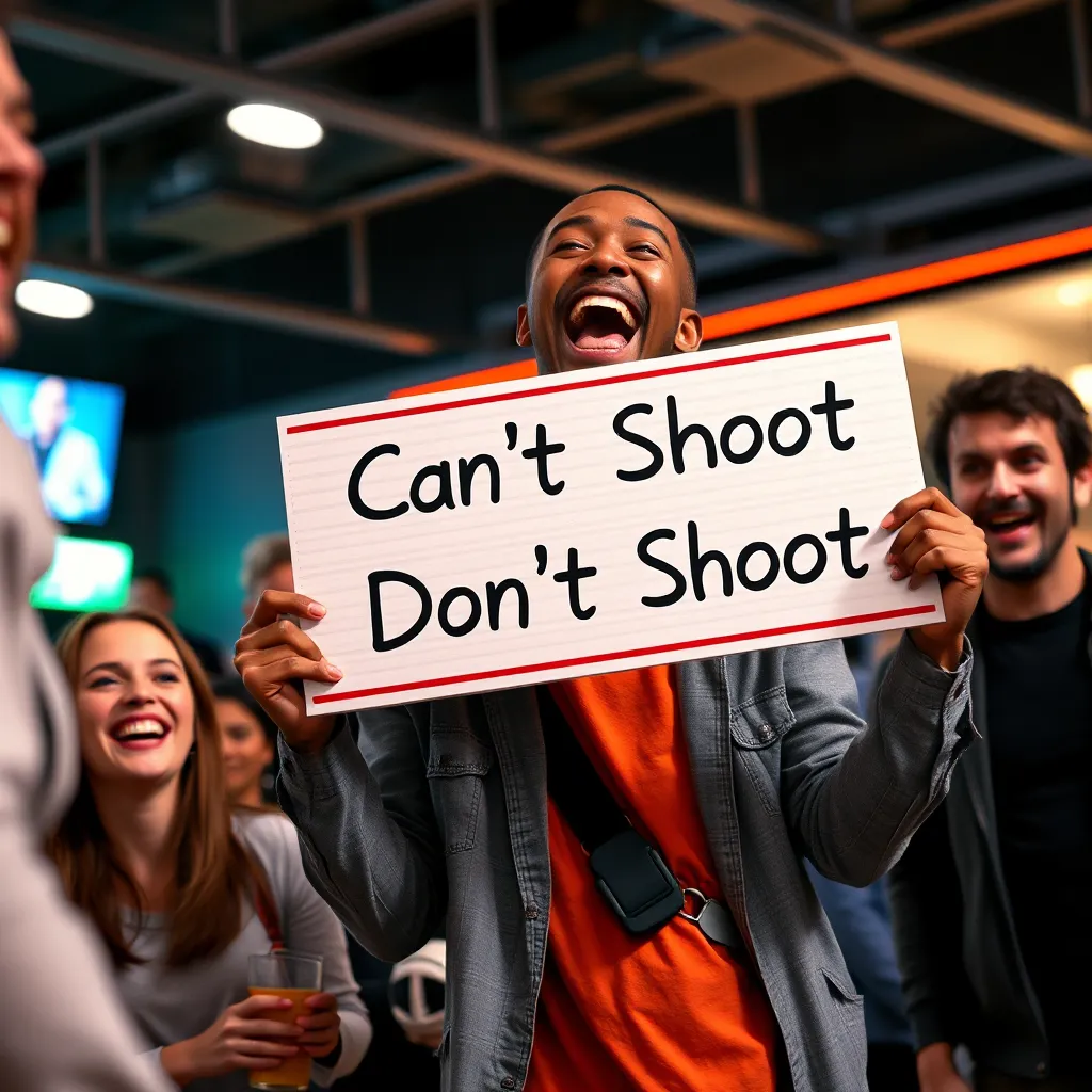 He Should Have Said Can't Shoot Instead of Don't Shoot 😂 : LevelUpTalk
