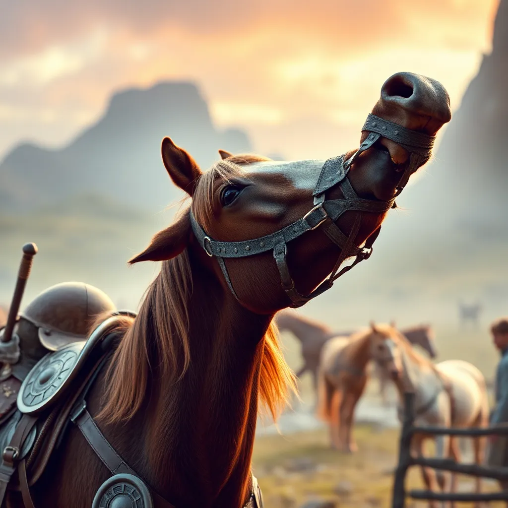 Silly Horsey Snapshot from Game of Thrones Adventure : LevelUpTalk