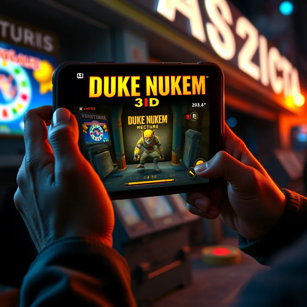 Playing Mods for Duke Nukem 3D on Zeta Touch : LevelUpTalk