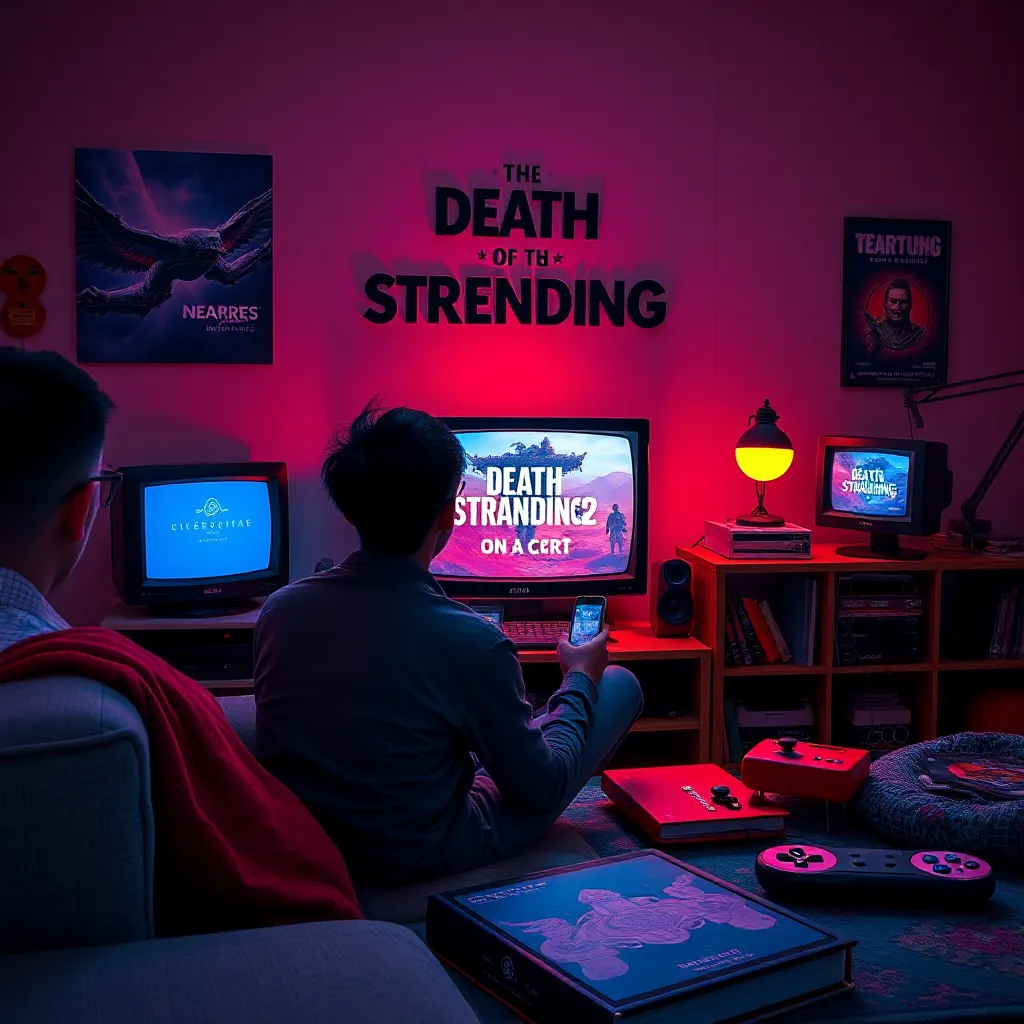 Playing Death Stranding 2 on a 90s CRT: The Experience : LevelUpTalk