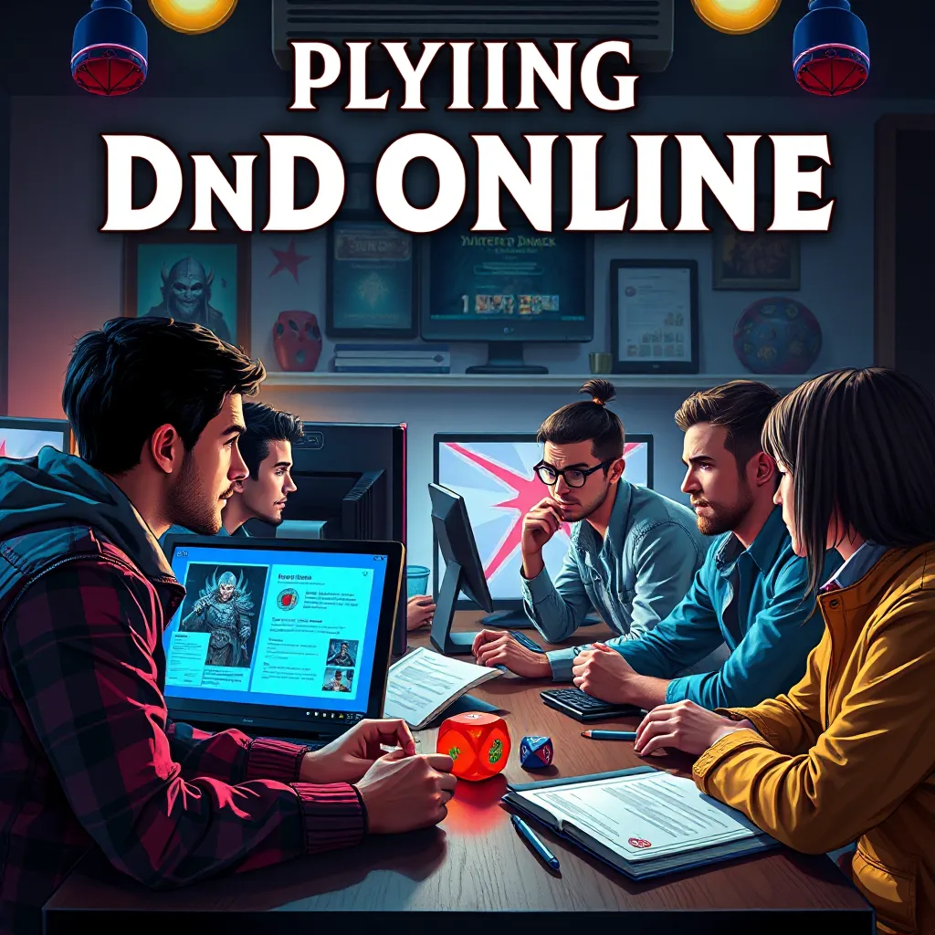 Playing DnD Online: Tips for Virtual Tabletop Games : LevelUpTalk