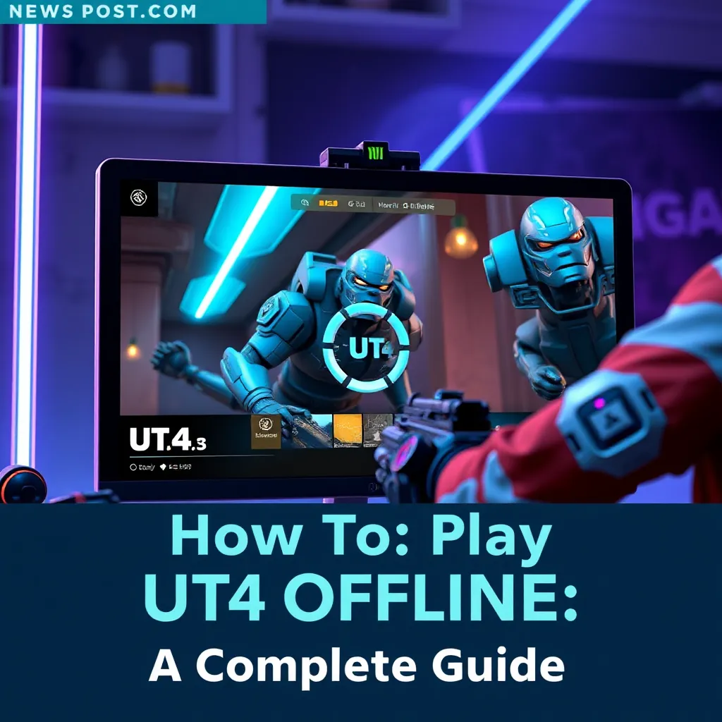 How to Play UT4 Offline: A Complete Guide : LevelUpTalk