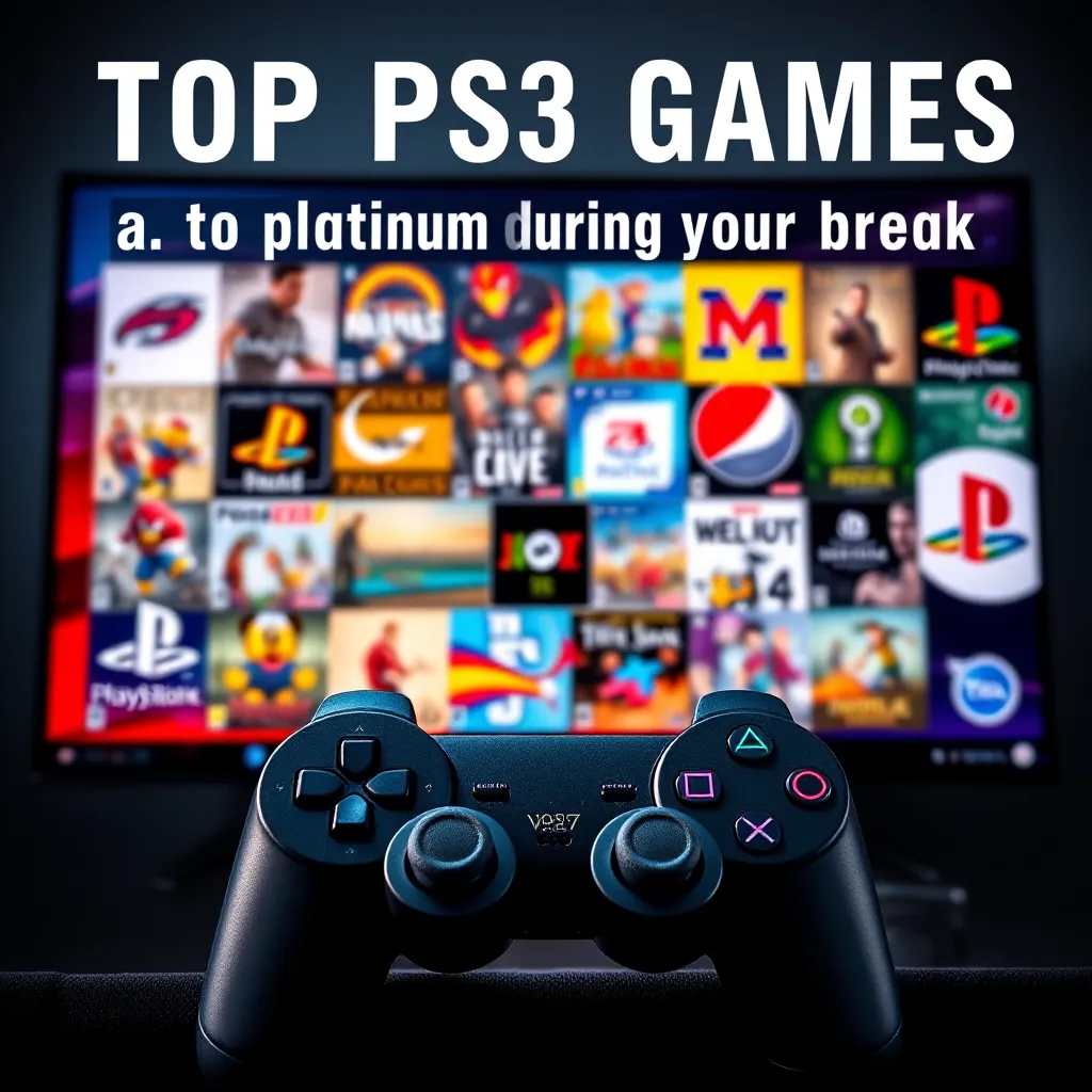 Top PS3 Games to Platinum During Your Break : LevelUpTalk