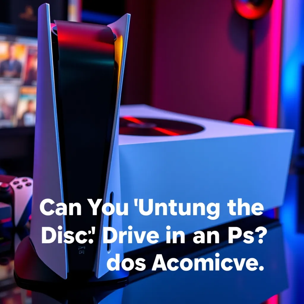 Can You Unplug the Disc Drive on a PS5 Console? : LevelUpTalk