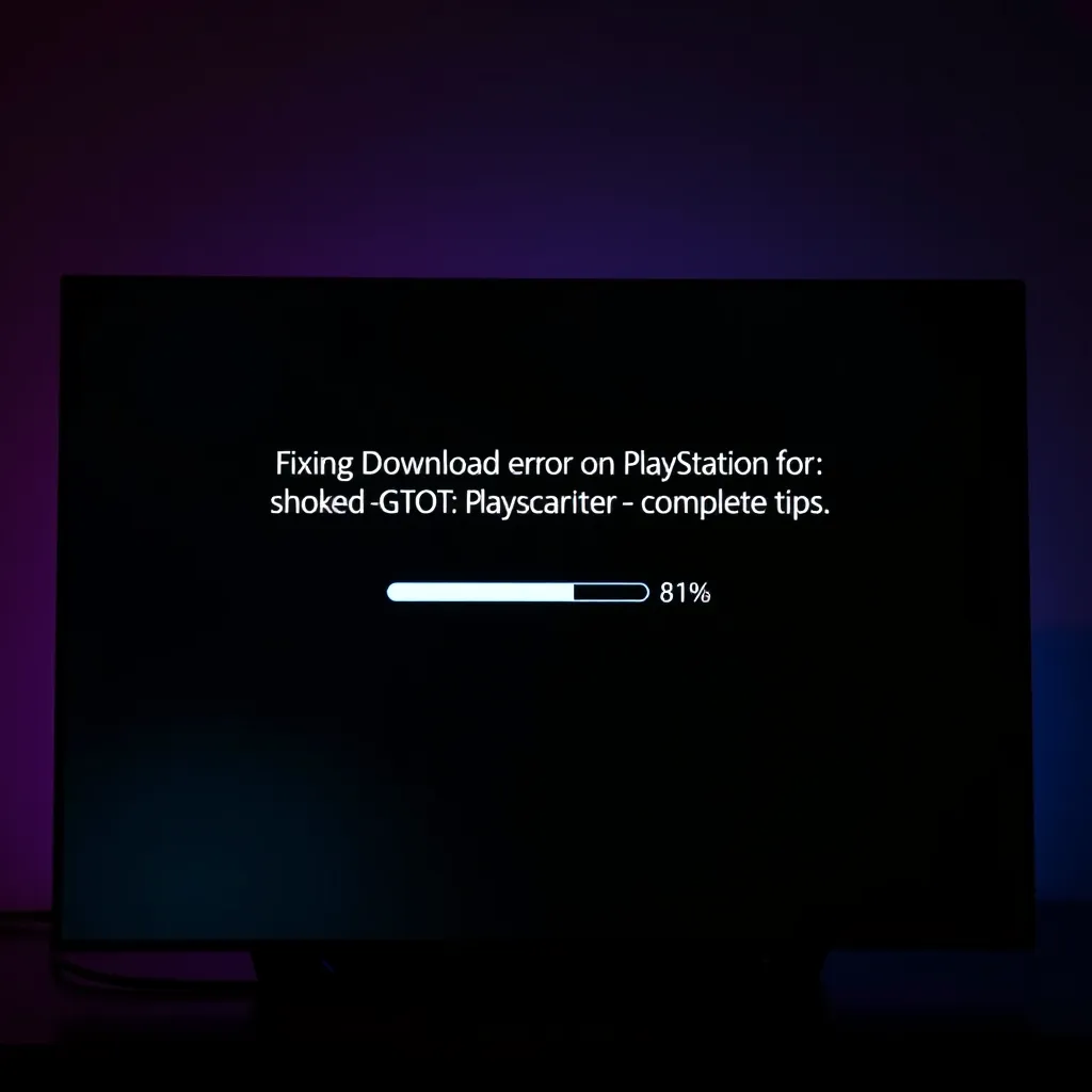 Fixing Download Errors on PlayStation 5: Complete Tips : LevelUpTalk