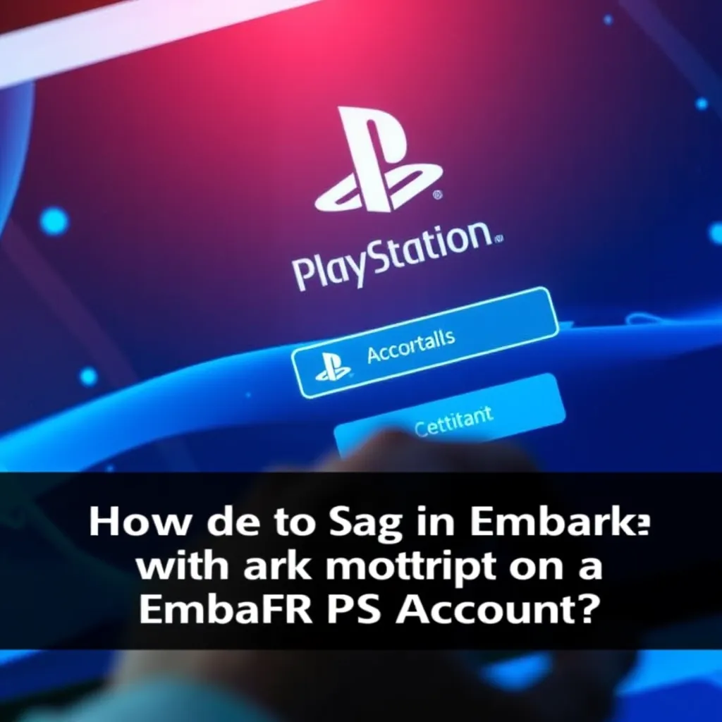 How to Sign Into Your Embark Account on PS Account? : LevelUpTalk