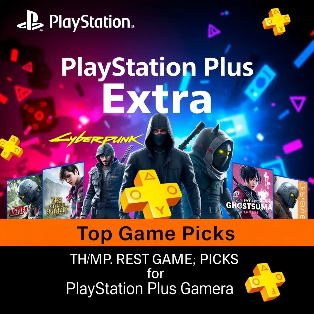 Top Game Picks for PlayStation Plus Extra Gamers : LevelUpTalk