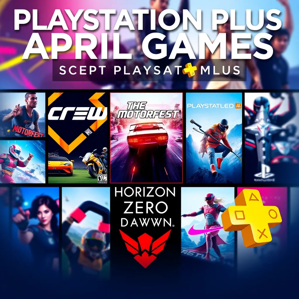 PlayStation Plus April Lineup: Exciting New Games : LevelUpTalk