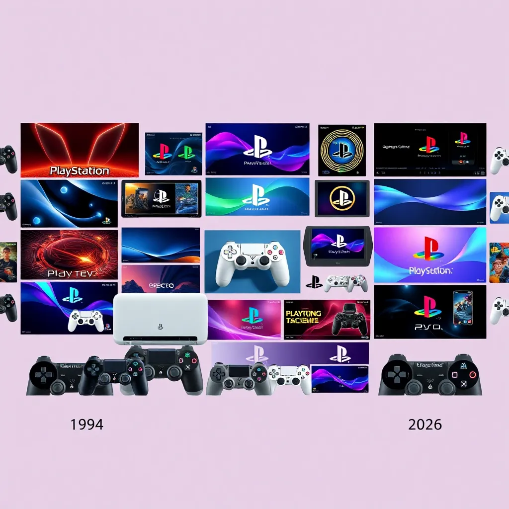 The Evolution of PlayStation User Interfaces from 1994 to 2026 ...