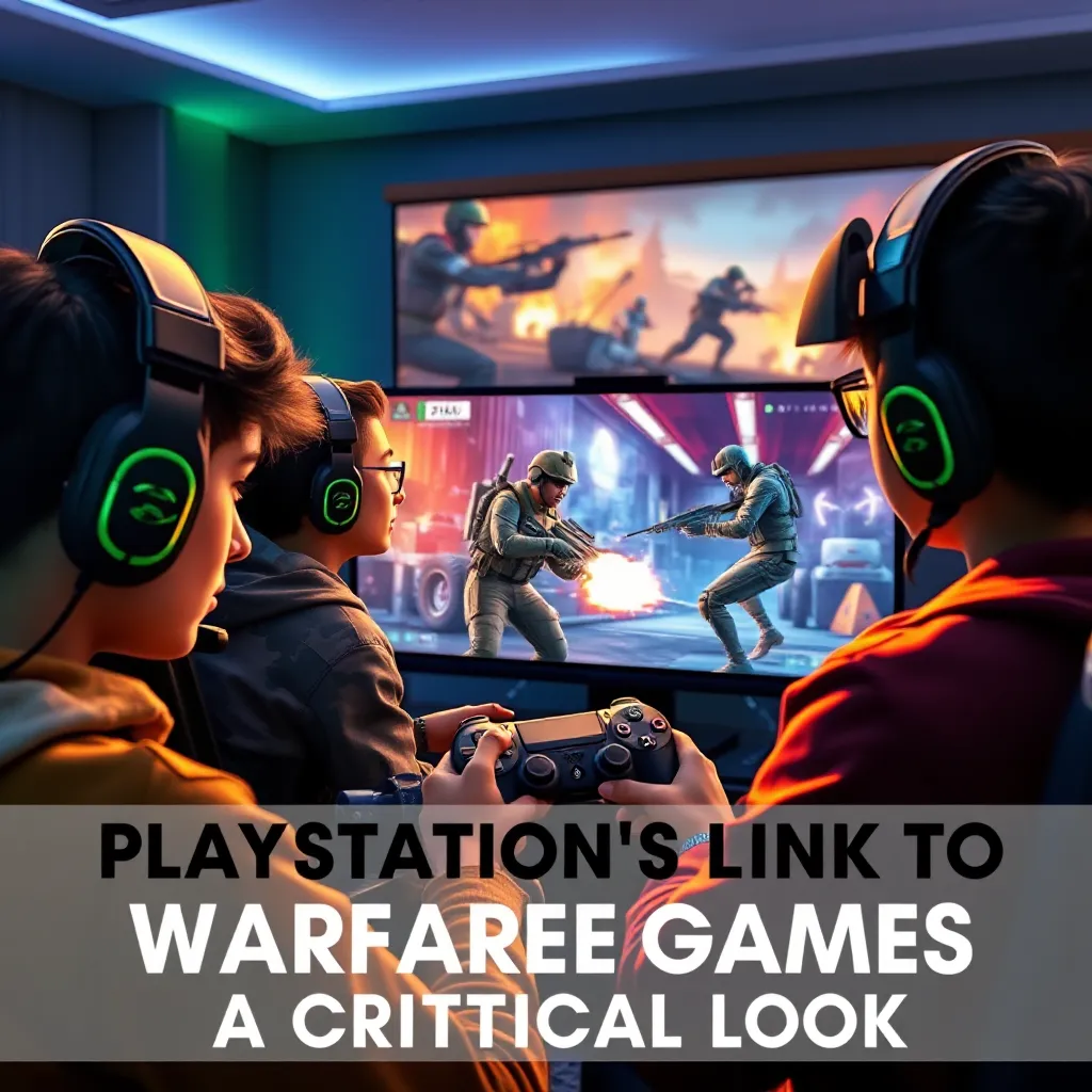 PlayStation's Link to Warfare Games: A Critical Look : LevelUpTalk