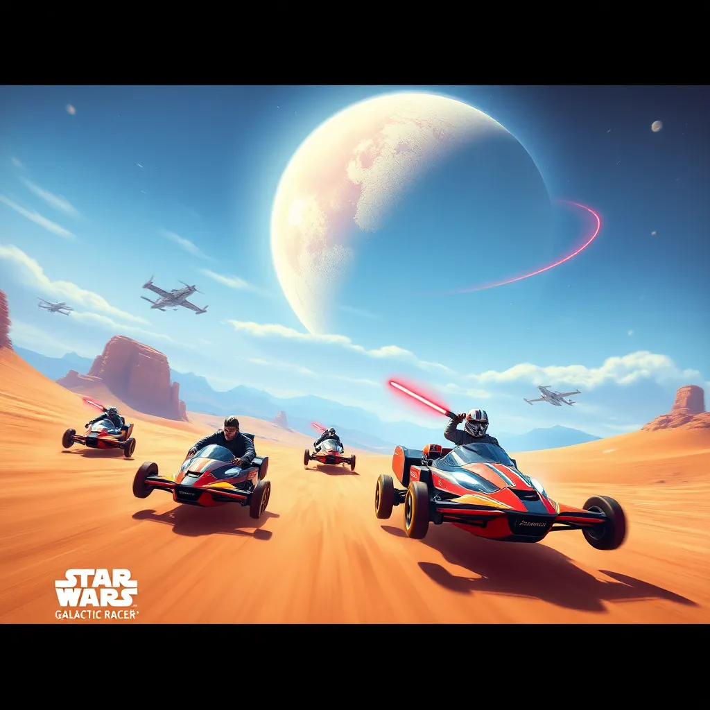 Experience Podracing in Star Wars Galactic Racer : LevelUpTalk