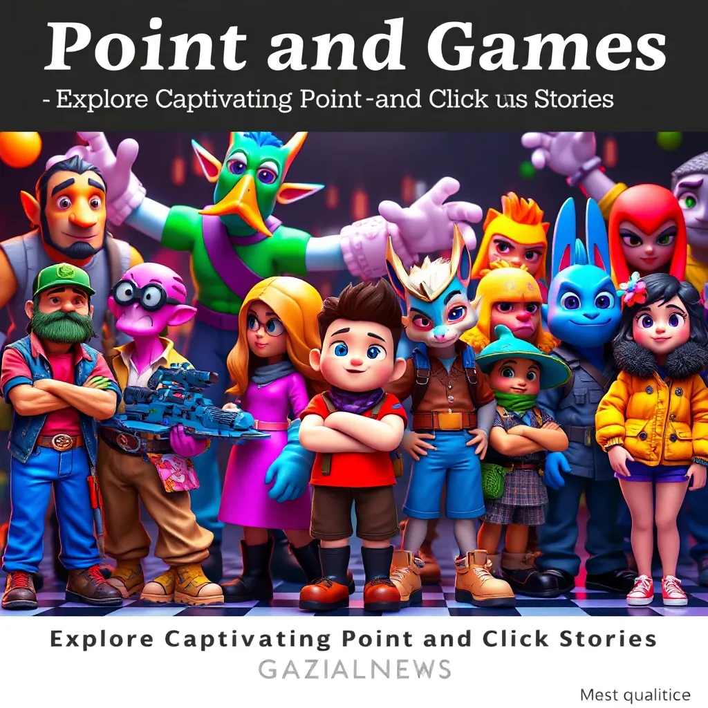Explore Captivating Point and Click Games Stories : LevelUpTalk