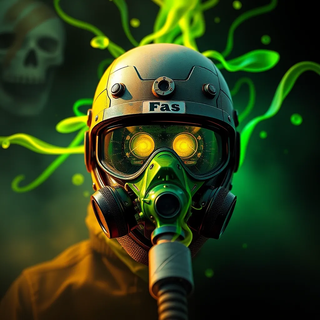 Creative Skin Concept: Poisonous Gas Unveiled : LevelUpTalk