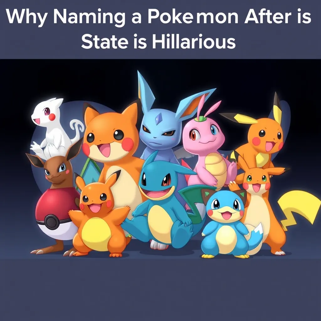 Why Naming a Pokémon After a State is Hilarious : LevelUpTalk