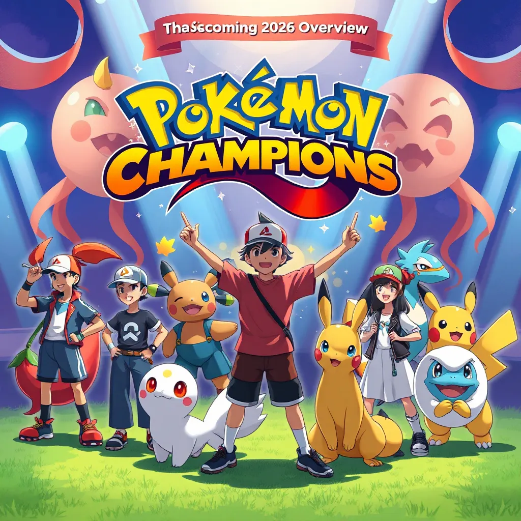 Pokémon Champions: An Upcoming 2026 Overview : LevelUpTalk
