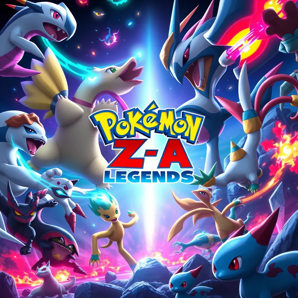 Official Reveal of Pokemon Legends Z-A Box Cover Art : LevelUpTalk