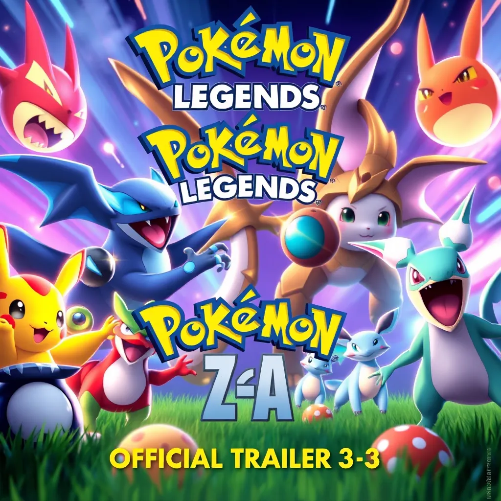 Get Ready for Pokémon Legends: Z-A Official Trailer 3! : LevelUpTalk