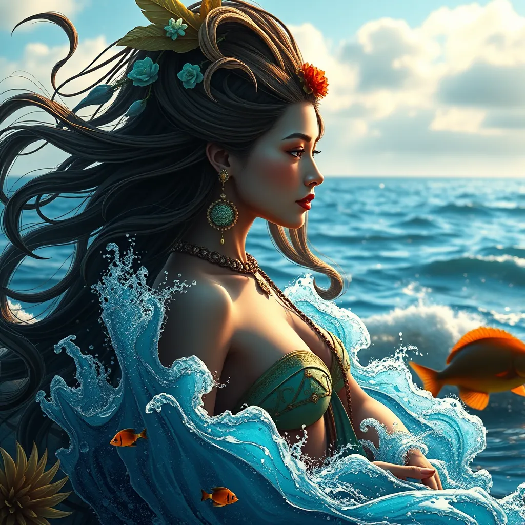 Exploring Namaka: The Polynesian Goddess of the Sea : LevelUpTalk