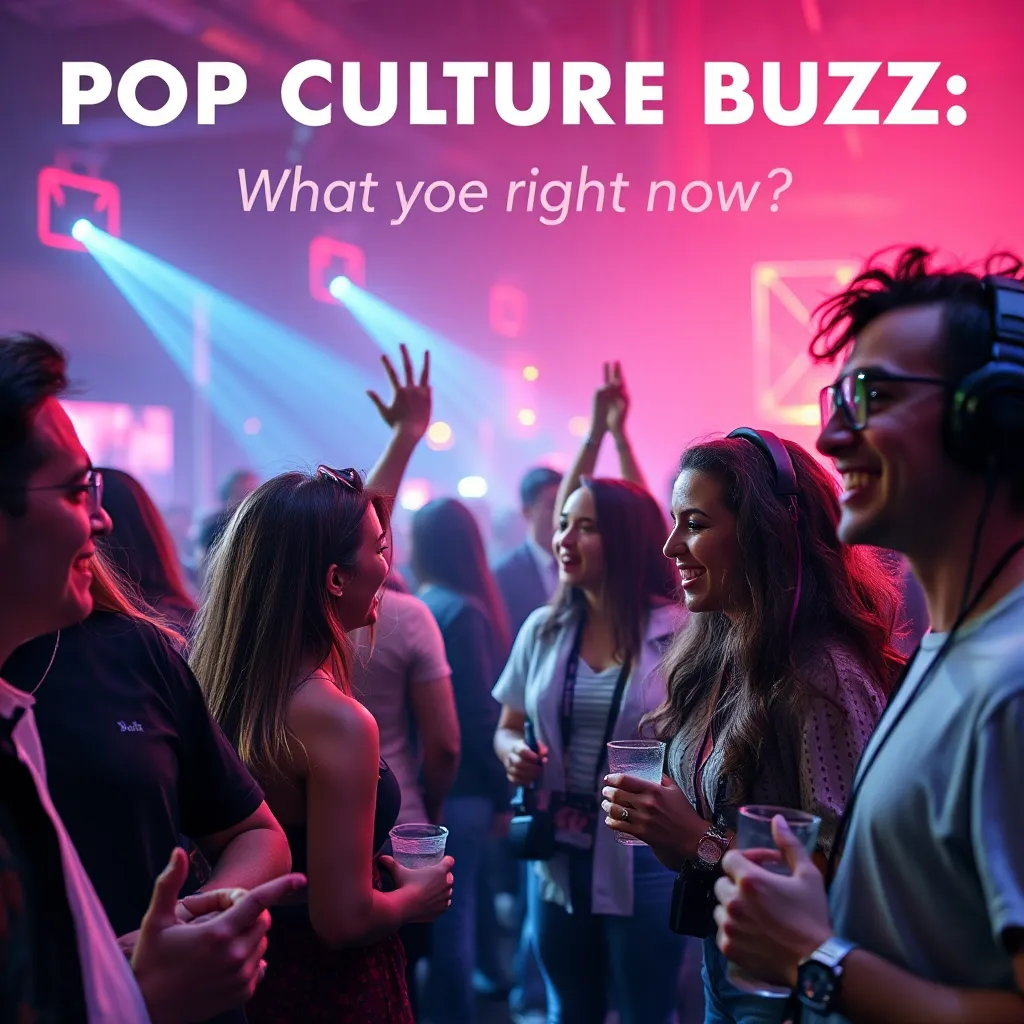 Pop Culture Buzz: What’s Hot Right Now? : LevelUpTalk