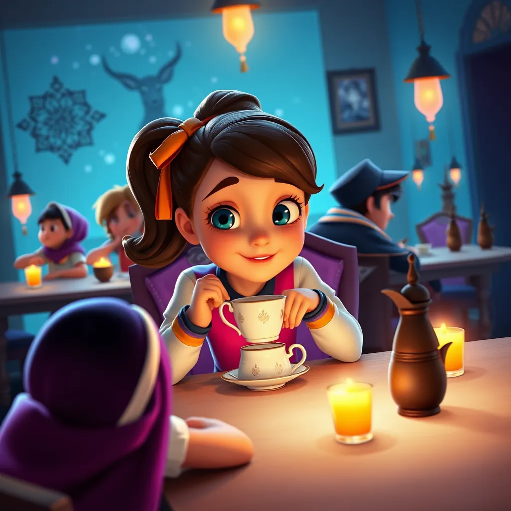 Poppy's Animation: Tea Time in Divination Class : LevelUpTalk